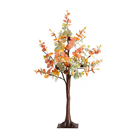 Click here for Nearly Natural 3ft Pre-Lit Autumn Eucalyptus Light... prices