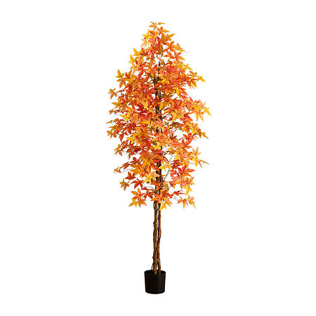 Click here for Nearly Natural 8ft Deluxe Maple Artificial Tree  O... prices