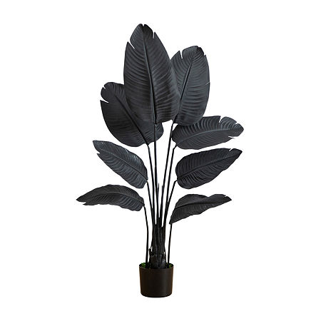 Click here for Nearly Natural 4ft Black Travelers Palm Artificial... prices