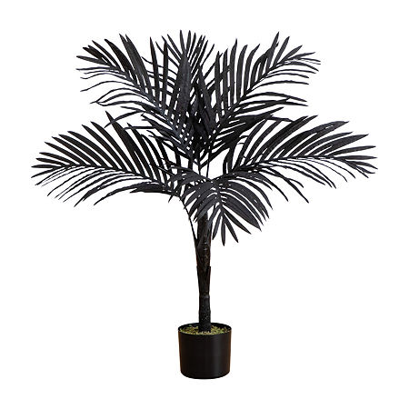 Click here for Nearly Natural 3ft Halloween Black/Gold Cane Indoo... prices