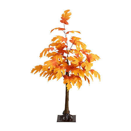 Click here for Nearly Natural 3ft Pre-Lit Autumn Maple Lighted In... prices