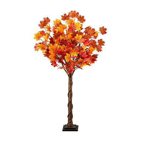 Click here for Nearly Natural 4ft Autumn Maple Fall Lighted Indoo... prices