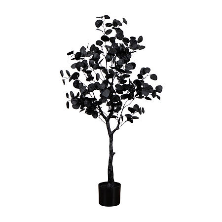Click here for Nearly Natural 4ft Halloween Eucalyptus Artificial... prices