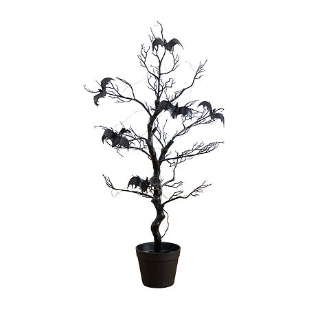 Click here for Nearly Natural 3ft Pre-Lit Halloween Twig Artifici... prices
