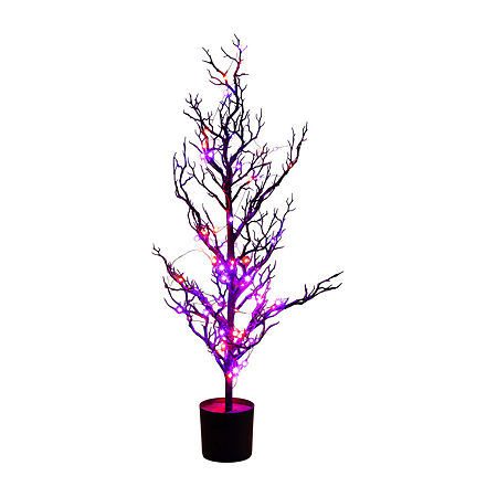 Click here for Nearly Natural 3ft Pre-Lit Halloween Twig Artifici... prices
