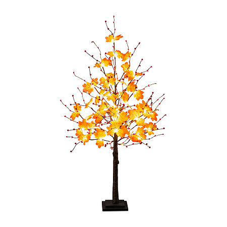 Click here for Nearly Natural 4ft Autumn Maple Fall Lighted Indoo... prices