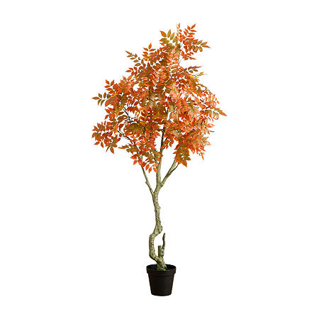 Click here for Nearly Natural 7ft Autumn Sumac Fall Indoor Artifi... prices