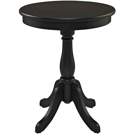 Click here for Eastport Pedestal Accent Table  One Size  Black prices