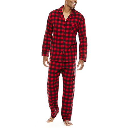 Click here for Hanes Flannel Mens Long Sleeve 2-pc. Pajama Sets... prices