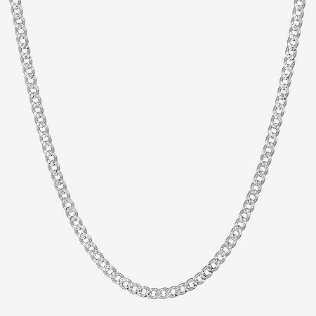 Click here for Made in Italy Mens Sterling Silver 20 Inch Curb Ch... prices