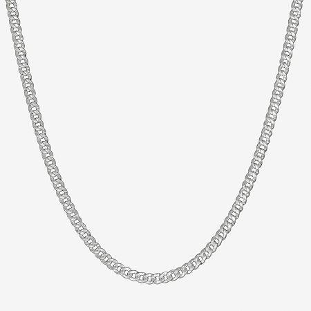 Click here for Made in Italy Mens Sterling Silver 22 Inch Curb Ch... prices