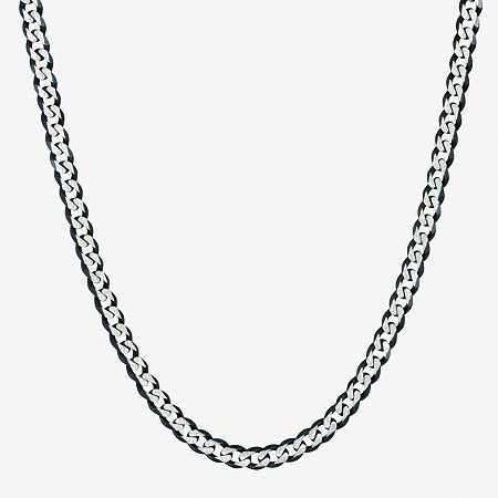Click here for Made in Italy Mens Sterling Silver 24 Inch Curb Ch... prices