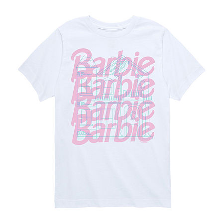 Click here for Little & Big Kid Girls Round Neck Short Sleeve Reg... prices