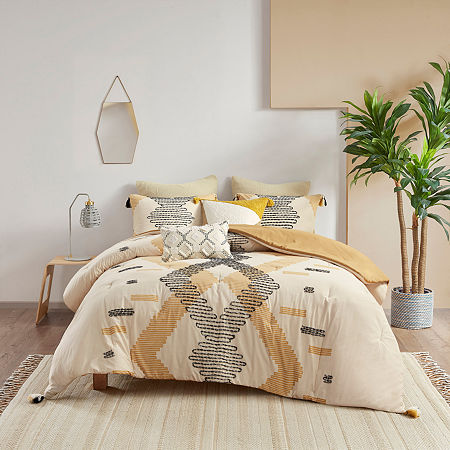 Ink+Ivy Arizona 3-Pc. Comforter Set  Full/Queen - Yellow