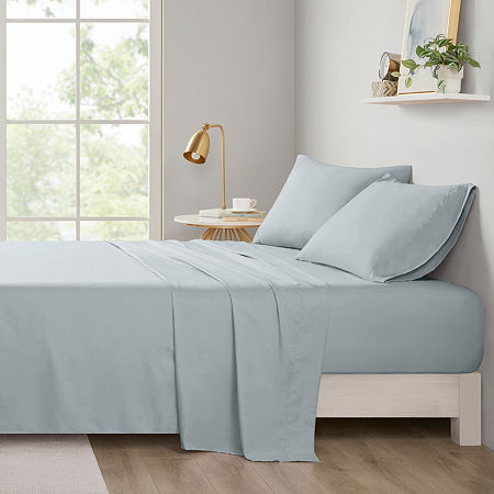 Intelligent Design Microfiber 3-Pc. Sheet Set  Twin - Grey