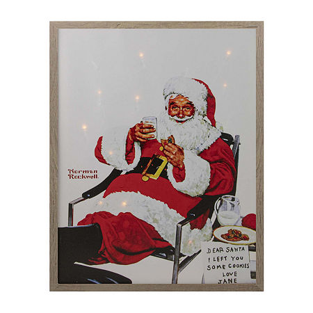 Click here for Northlight Lighted Norman Rockwell Canvas Art  One... prices