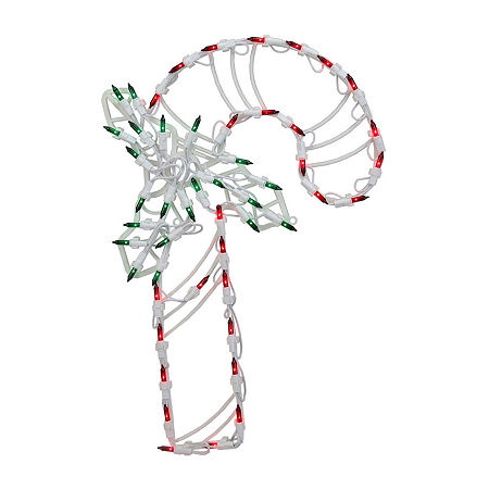 Click here for Northlight Lighted Candy Cane Christmas Window Dec... prices