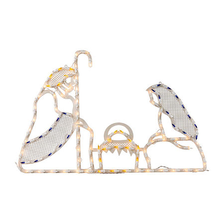 Click here for Northlight 30in Prelit Holy Family Christmas Windo... prices