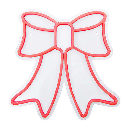 Click here for Northlight 15in Red Led Bow Christmas Window Decor... prices