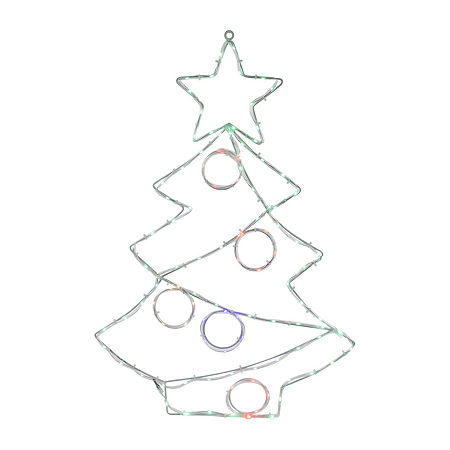 Click here for Northlight Led Tree With Ornaments Christmas Windo... prices