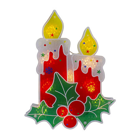 Click here for Northlight 12in Prelit Candle Christmas Window Dec... prices