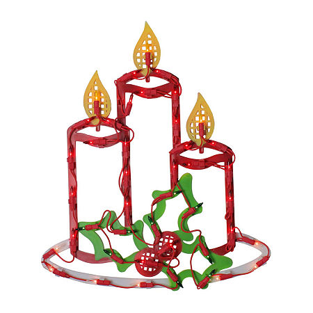 Click here for Northlight Lighted Candles Christmas Window Decor... prices