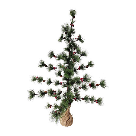 Click here for Northlight Berry Pine Tree Christmas Tabletop Deco... prices