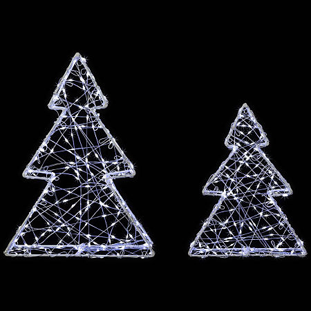 Click here for Northlight Led White Tree 2-pc. Christmas Tabletop... prices