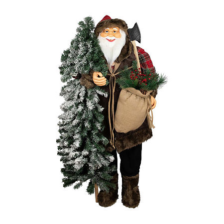 Click here for Northlight Woodland Christmas Santa Figurine  One... prices