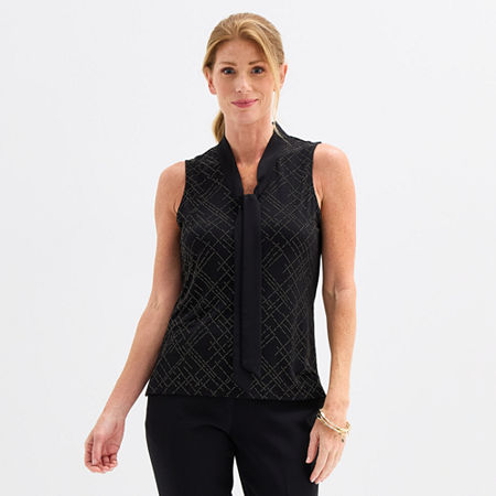 Click here for Black Label by Evan-Picone Womens Sleeveless Embel... prices