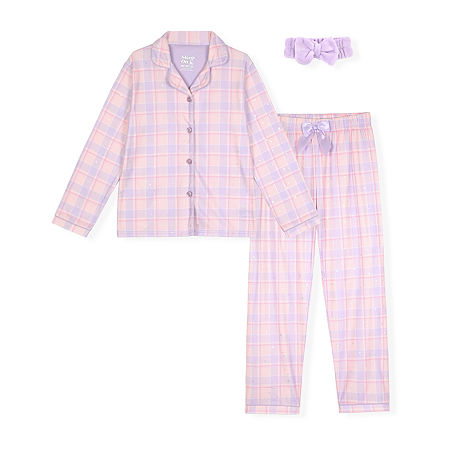 Click here for Sleep On It Little & Big Kid Girls Long Sleeve Paj... prices