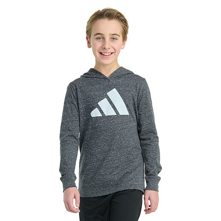 Click here for adidas Big Kid Boys Hooded Long Sleeve Regular Fit... prices