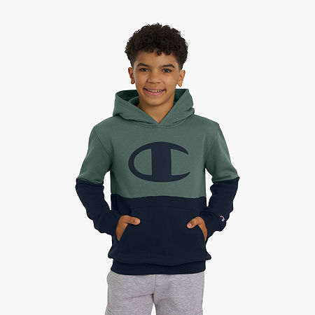 Click here for Champion Big Kid Boys Long Sleeve Fleece Active Ho... prices