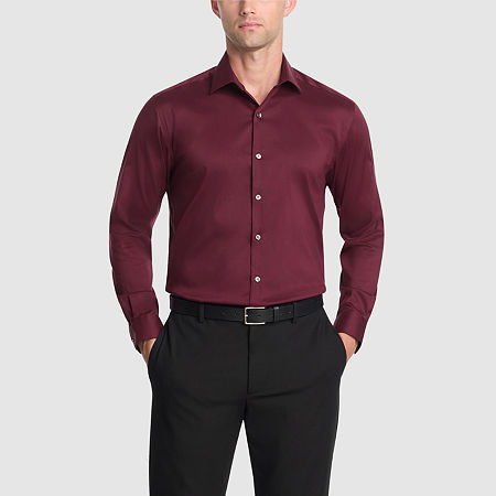 Click here for Mens Van Heusen(R) Slim Fit Solid Stretch Dress Sh... prices