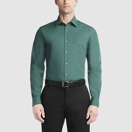 Click here for Van Heusen Mens Athletic Fitted Poplin Dress Shirt... prices