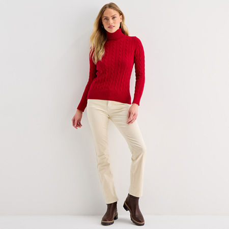 Click here for St. Johns Bay Womens Mid Rise Bootcut Corduroy Pan... prices