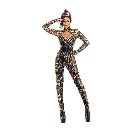 Click here for Womens Army Cadet Costume  Medium  Black prices