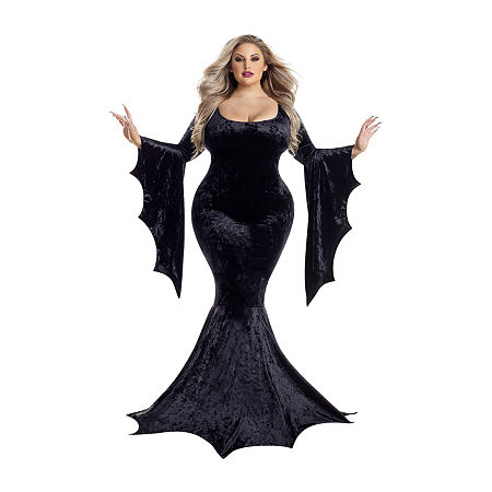 Click here for Womens Plus Vamp Costume  1x  Black prices