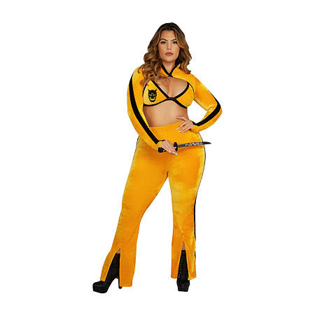 Click here for Womens Plus Revenging Bride Costume  1x  Orange prices