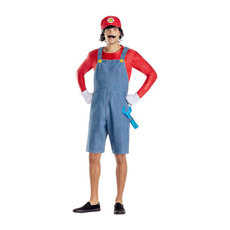 Click here for Mens Red Gamer Costume  3x-large  Red prices