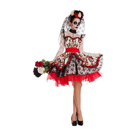 Click here for Womens La Novia Costume  X-large  Black prices