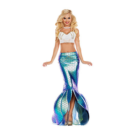 Click here for Womens Under The Sea Mermaid Costume  Medium  Blue prices