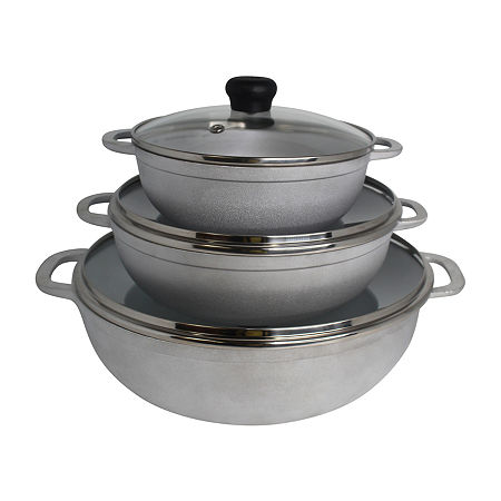 Click here for IMUSA Basic 6-pc. Caldero Set with Glass Lids  One... prices