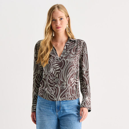 Click here for a.n.a Womens Tall Long Sleeve Blouse  Xx-large Tal... prices