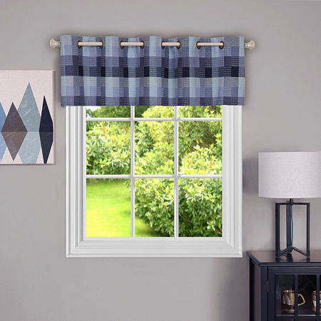 Click here for Achim Harvard Plaid Grommet Valance - 58x14 prices