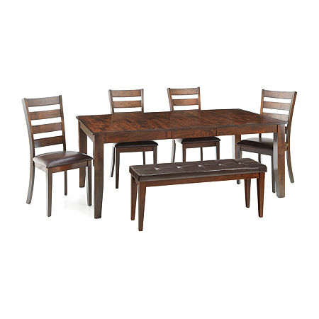 Click here for Landry 5-Piece Dining Set with Ladder Back Chairs... prices