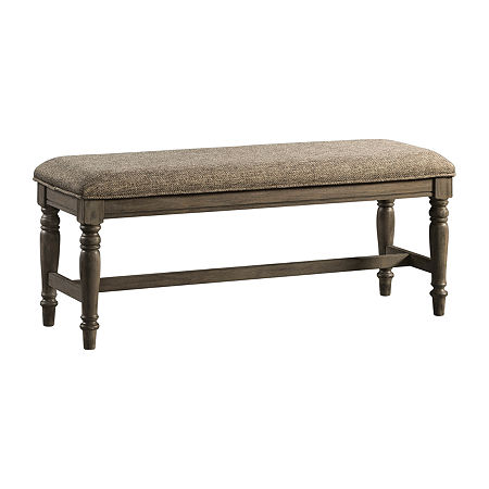 Click here for Balboa Upholstered Dining Bench  One Size  Brown prices