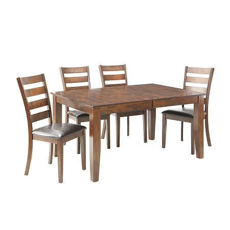 Click here for Landry 5-Piece Dining Set with Ladder Back Chairs... prices