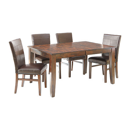 Click here for Landry 5-Piece Dining Set  One Size  Raisin prices