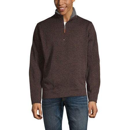 Click here for Victory Heather Fleece Pullover  Large  Brown prices